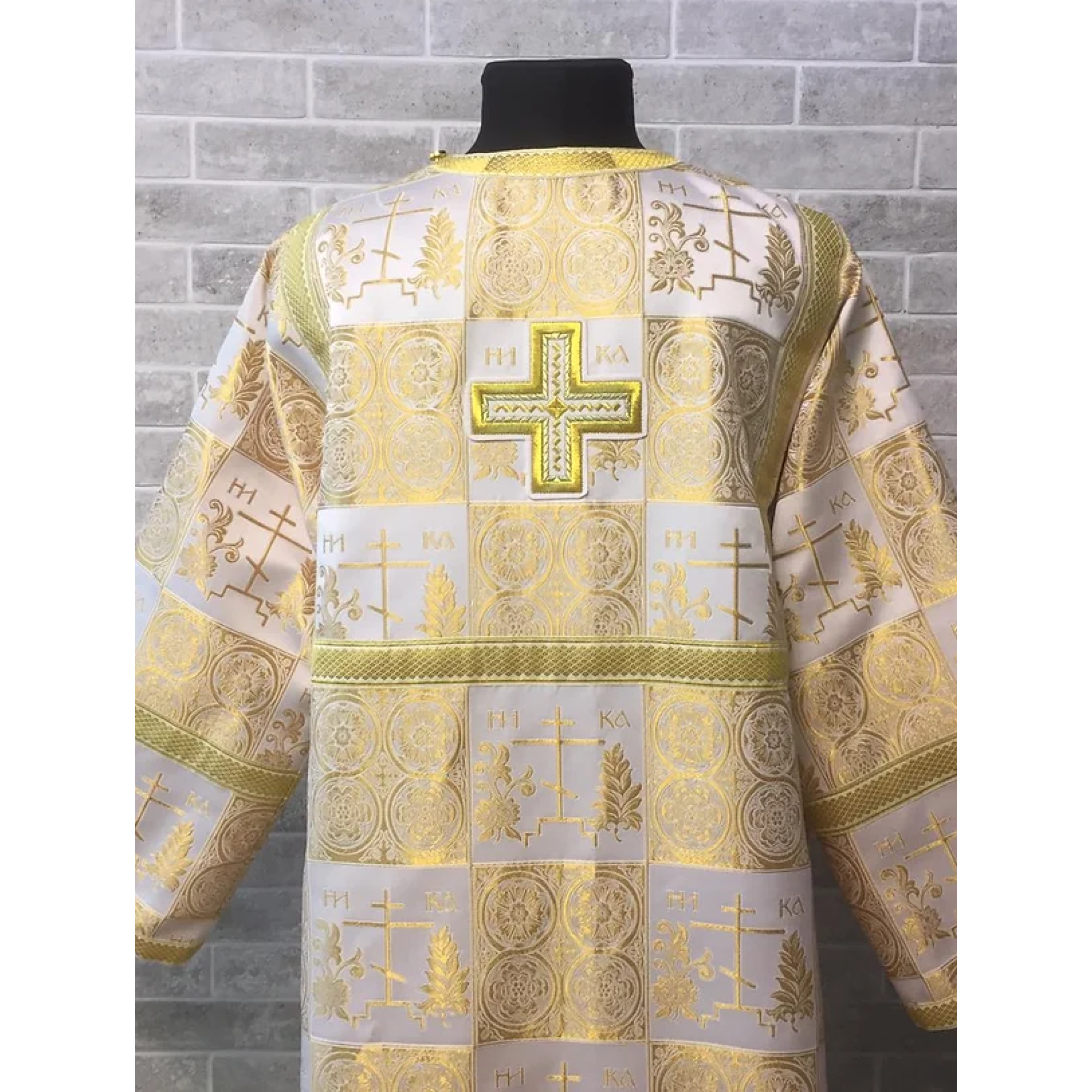 Orthodox sticharion - Church stikhar - Altar Server Reader Robe in brocade