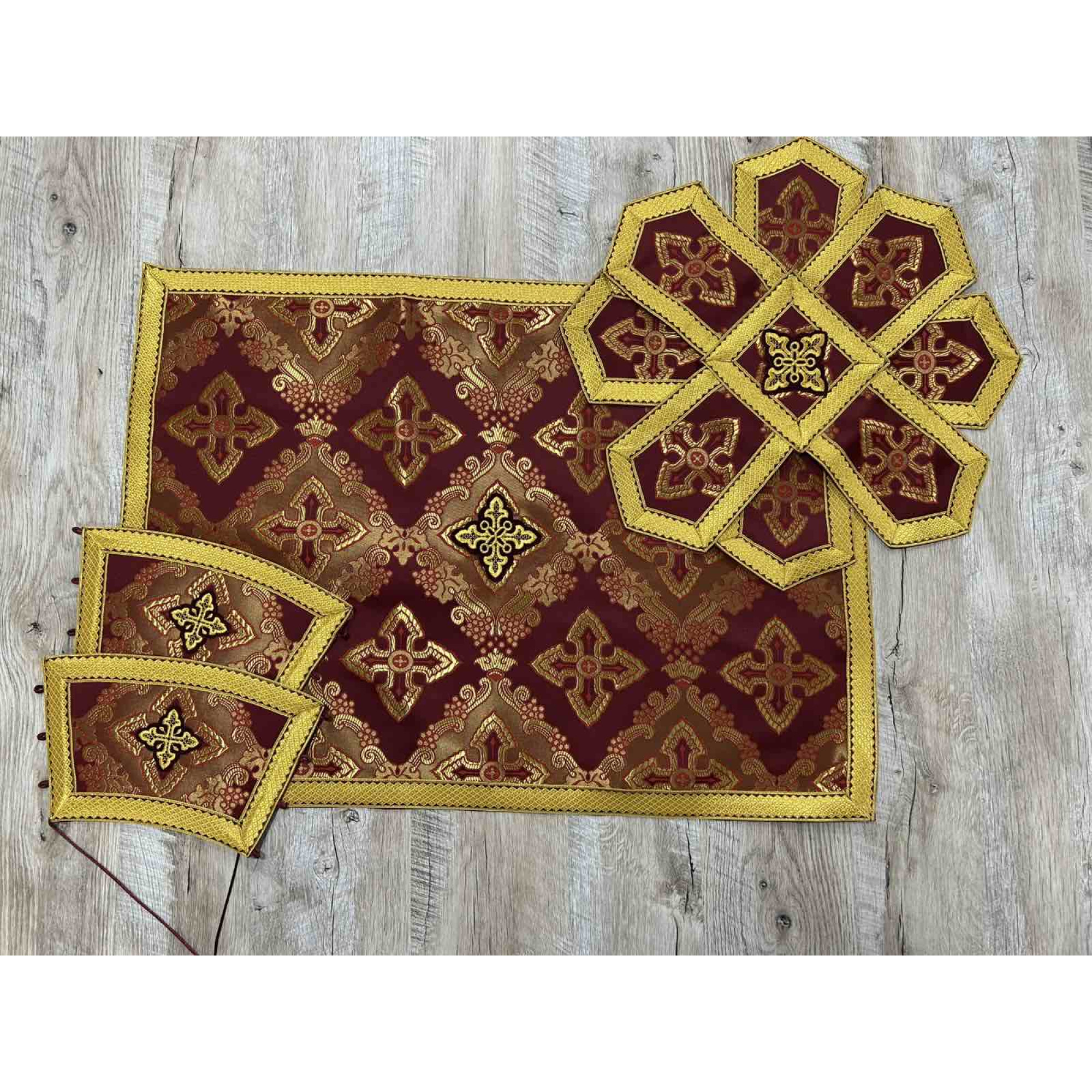 Greek-style Lent vestment for priest - Liturgical vestment set - Phelon ...