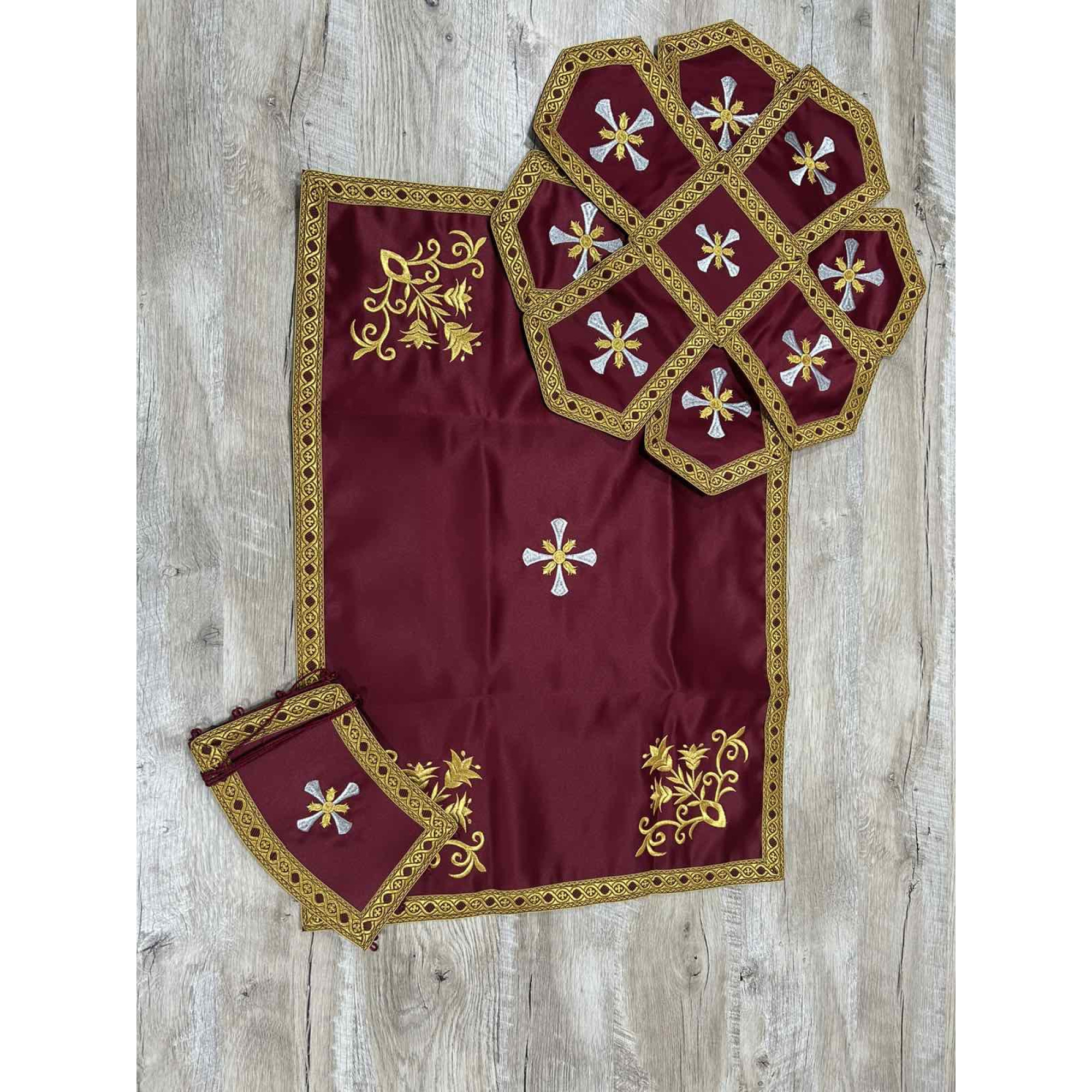 Greek style priest vestment in brocade - Liturgical vestment for priest