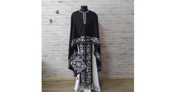 Greek vestment with machine embroidery- Priest vestment - Clothes for ...