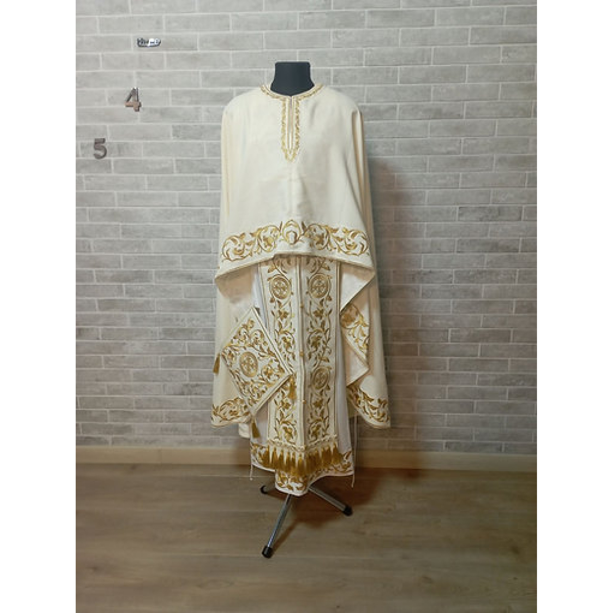Greek vestment with machine embroidery- Priest vestment - Clothes for ...